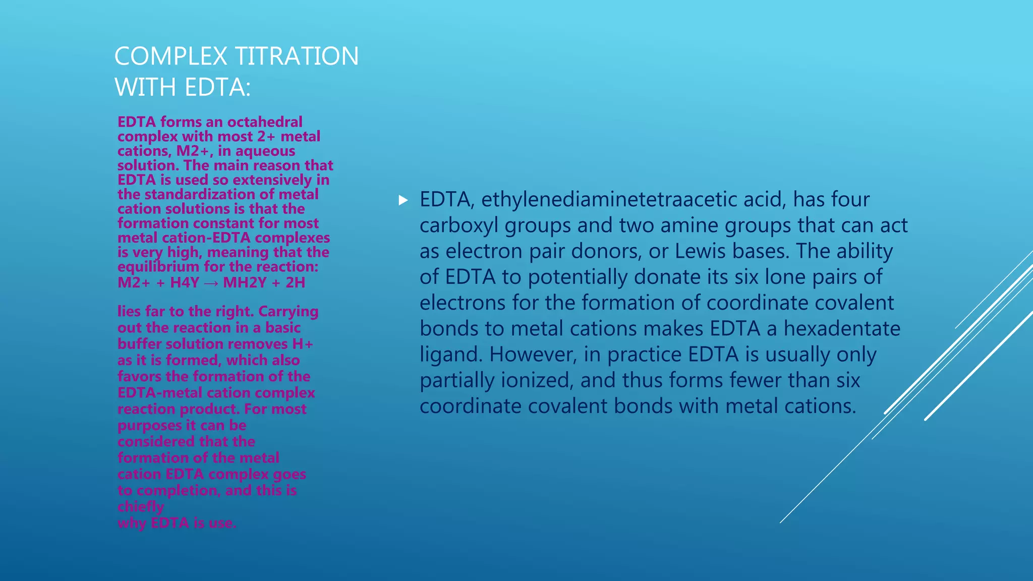Complexometric Titration, EDTA Titration | PPTX