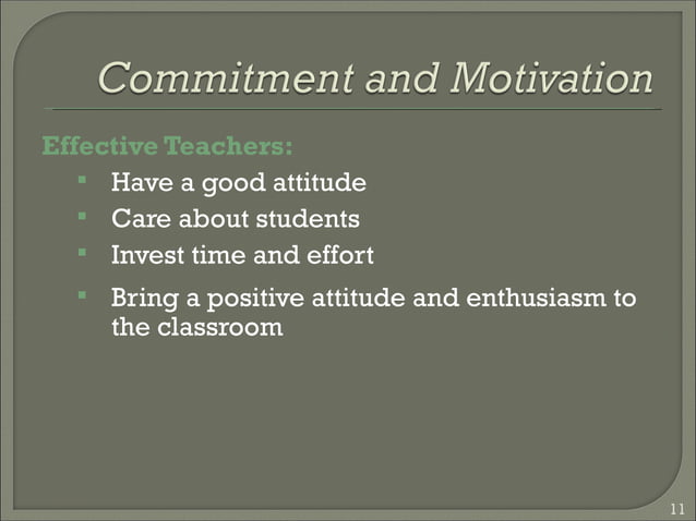 Presentation on effective teaching | PPT | Professional School ...