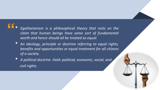 Egalitarianism | PPSX