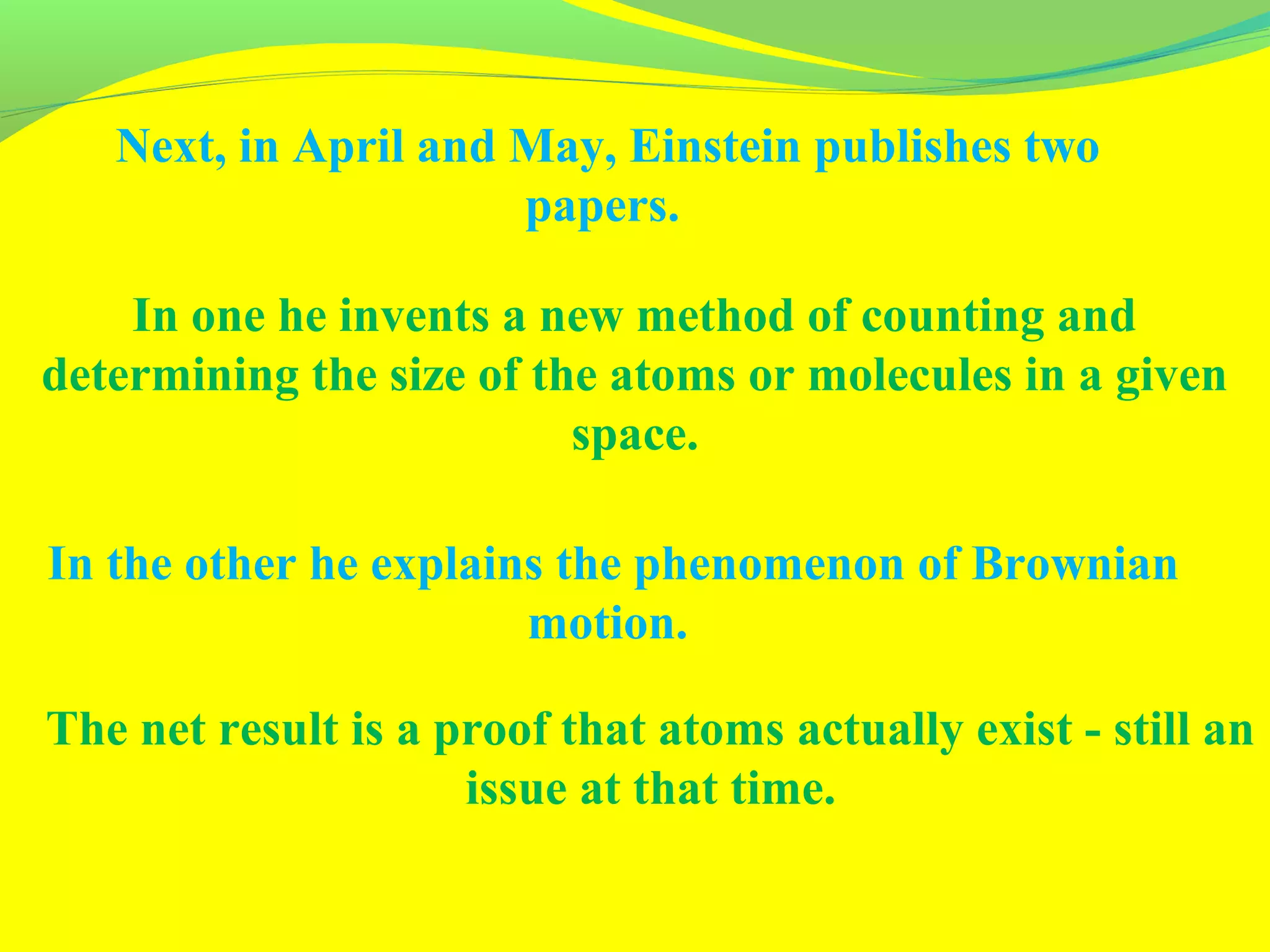 Presentation on einstein | PPT