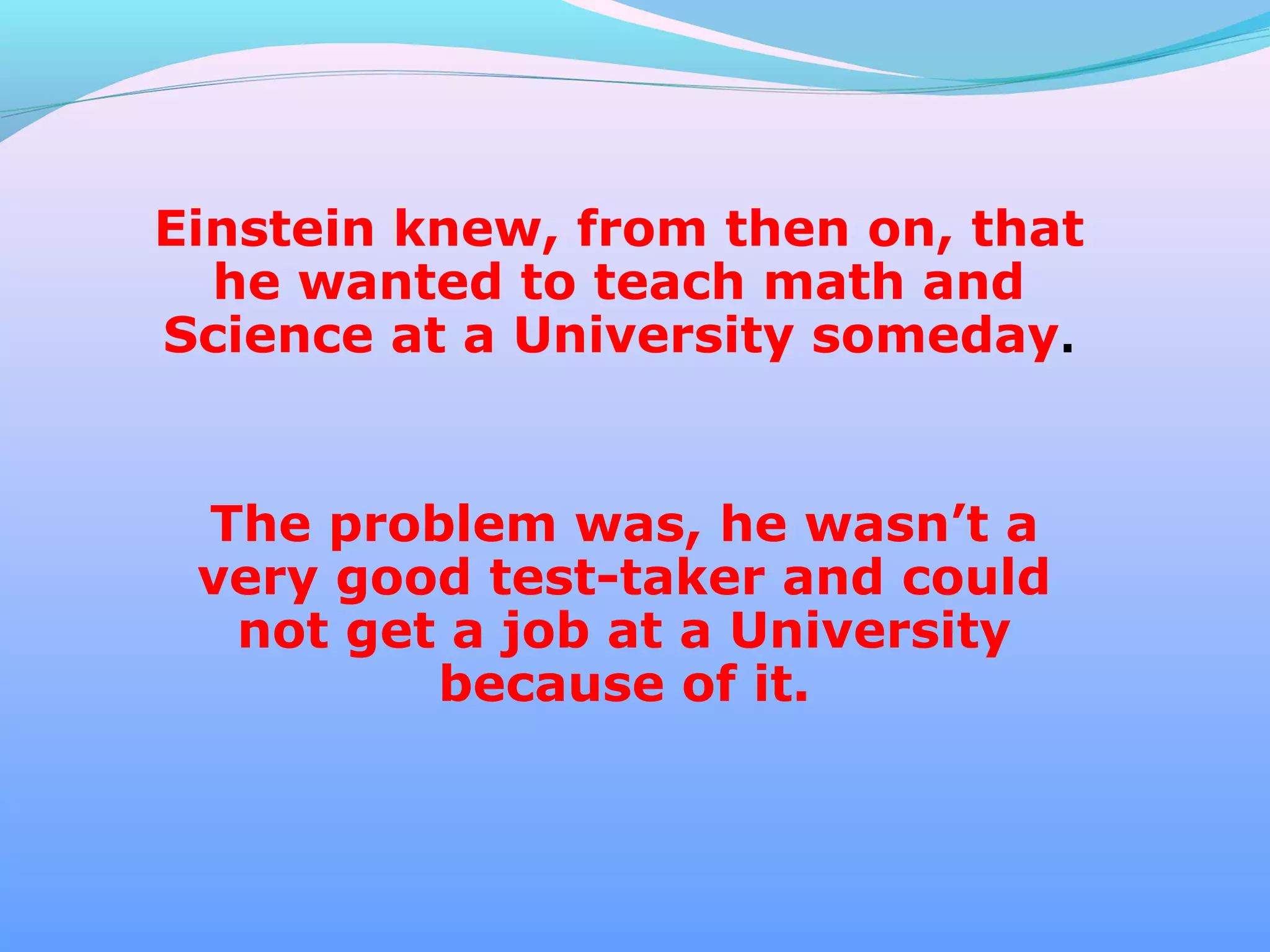 Presentation on einstein | PPT