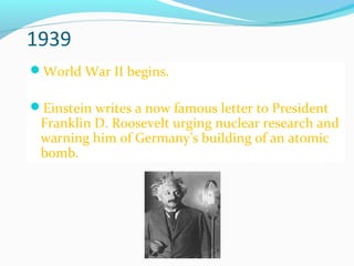 Presentation on einstein | PPT