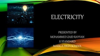 PRESENTATION ON ELECTRICITY.pptx