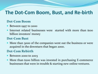 Presentation on electronic commerce | PPTX | Internet | Computing