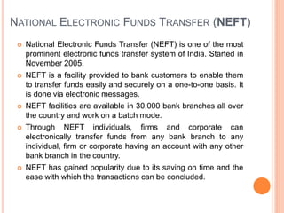 Presentation on Electronic Fund Transfer | PPTX