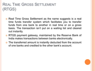 Presentation on Electronic Fund Transfer | PPTX