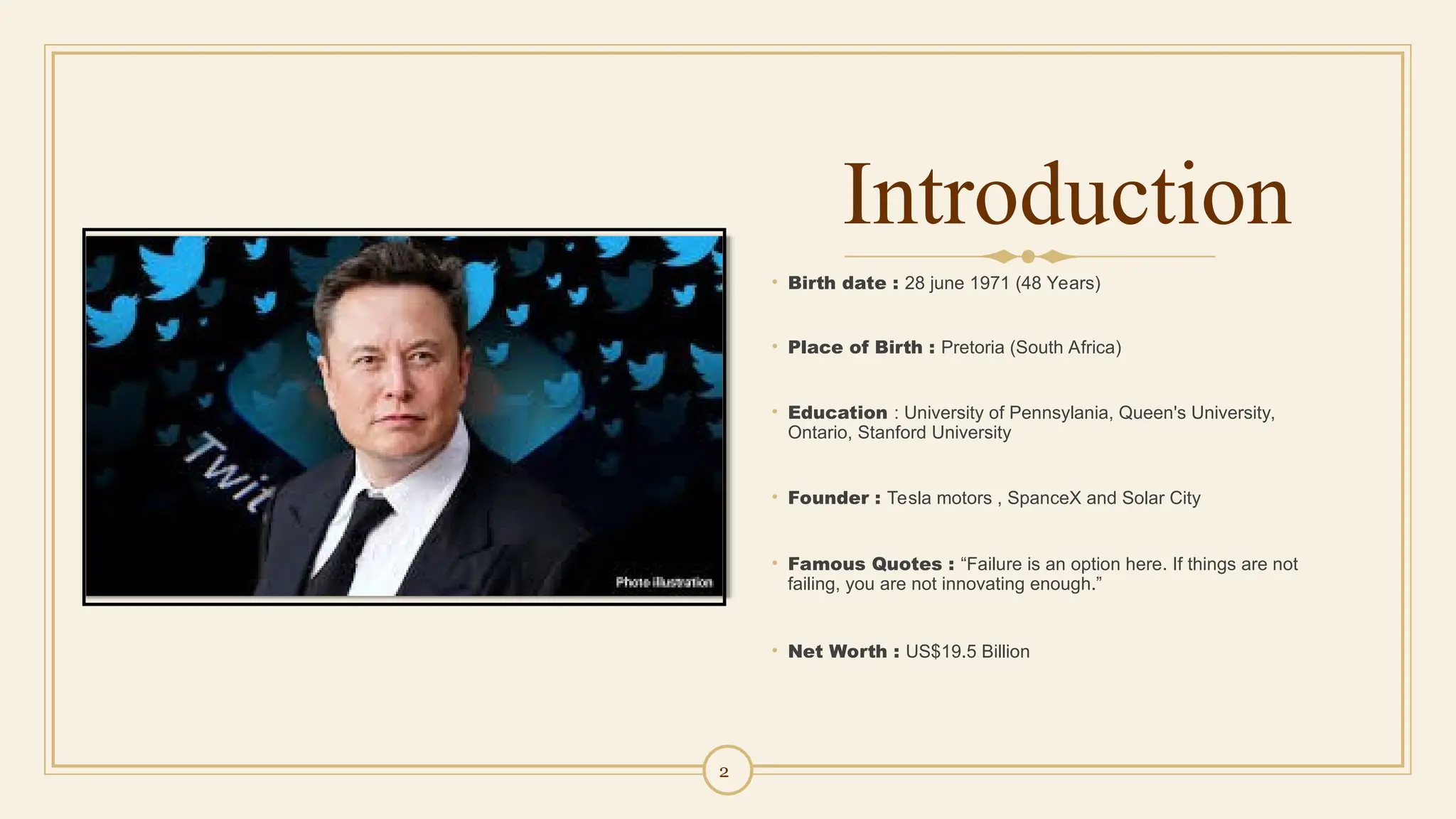 Presentation on Elon Musk slide brvdv.ppt | Free Download