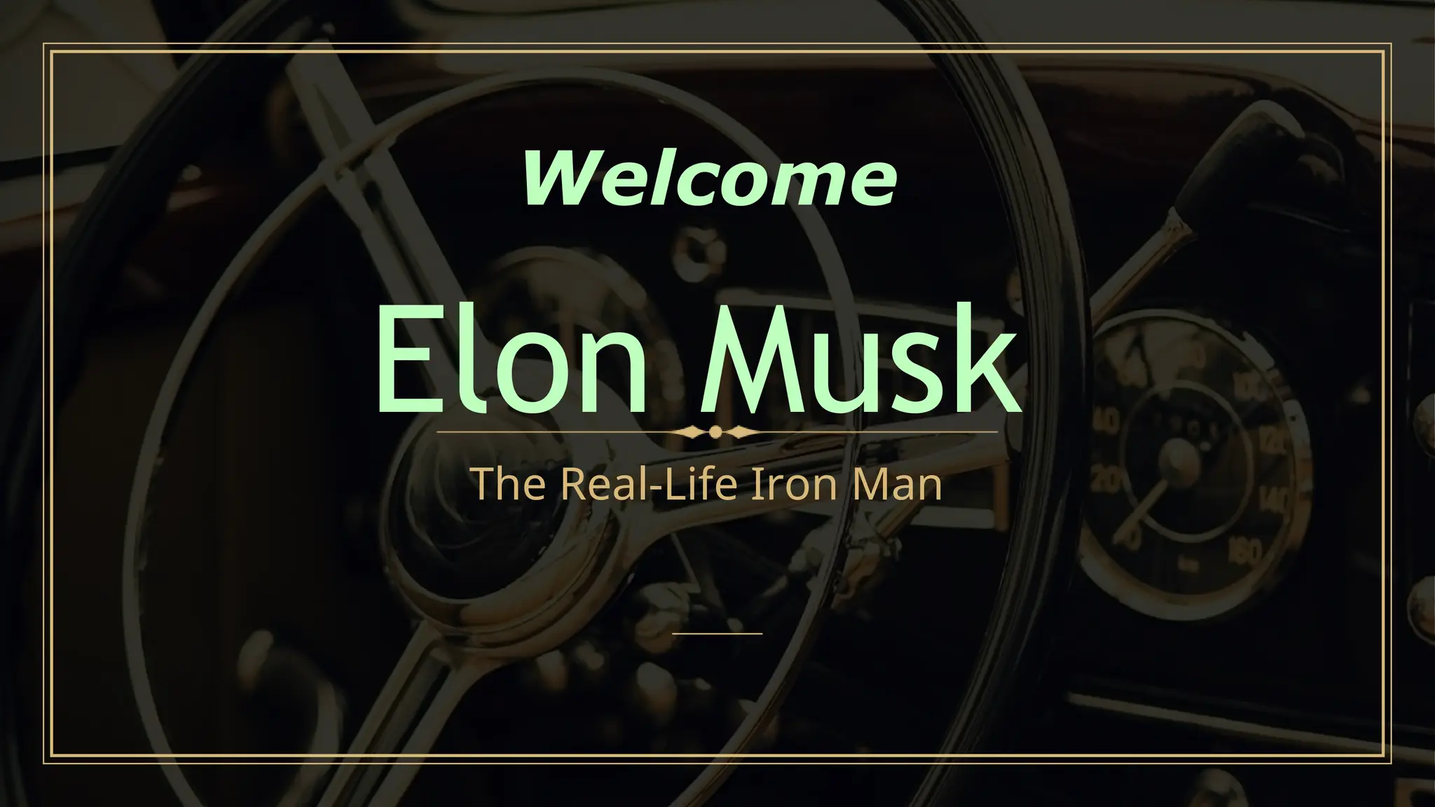 Presentation on Elon Musks iron man .ppt