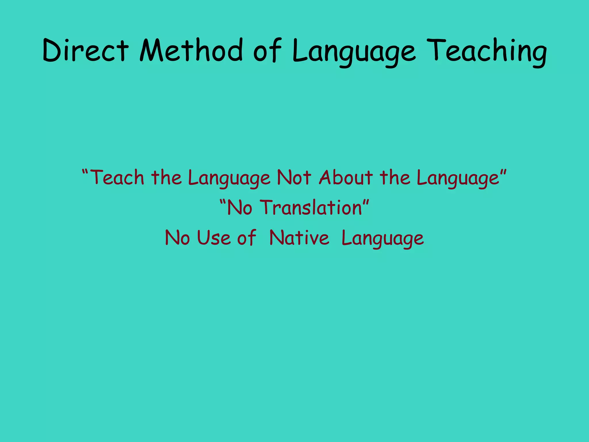 Elt methods and approaches | ODP | Education
