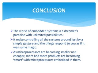 Presentation on embedded system by abhishek sharma | PPTX