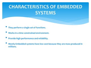 Presentation on embedded system by abhishek sharma | PPTX