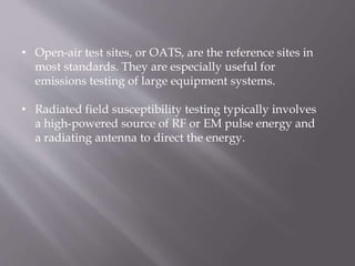 Presentation on emc testing and measurement | PPTX
