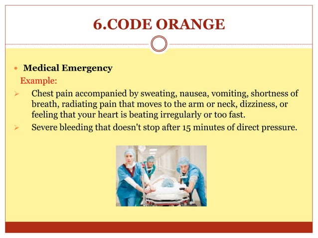 Presentation on emergency codes in a hospital | PPTX | First Aid | Injuries