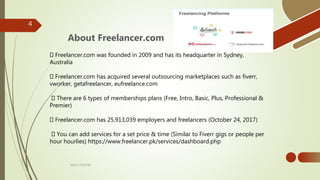 freelacing career | PPTX