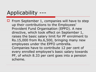 Presentation PF New Rules | PPT