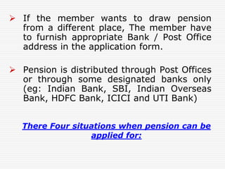 Presentation on epfo | PPTX