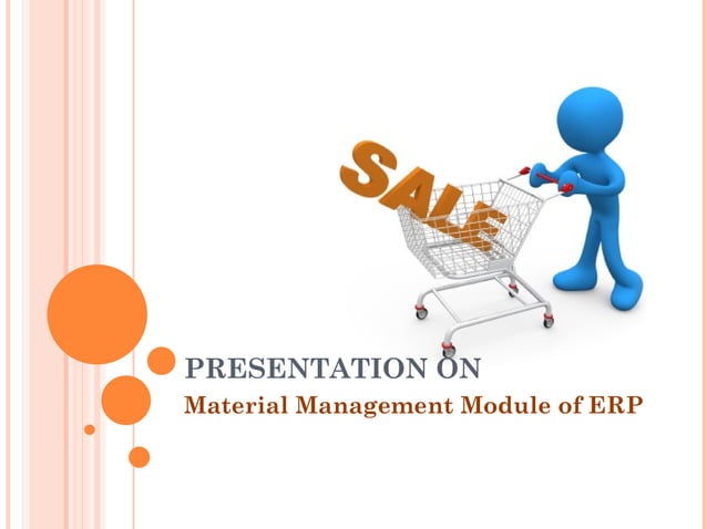 Presentation on erp | PPT