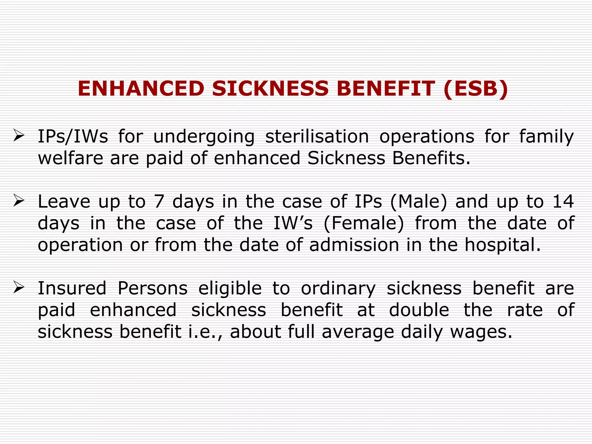 PRESENTATION OF ESIC | PPT