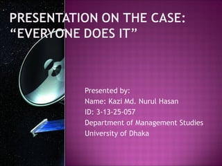 Everyone does it | PPT