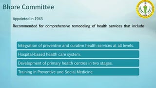 evolution of public health in india | PPTX