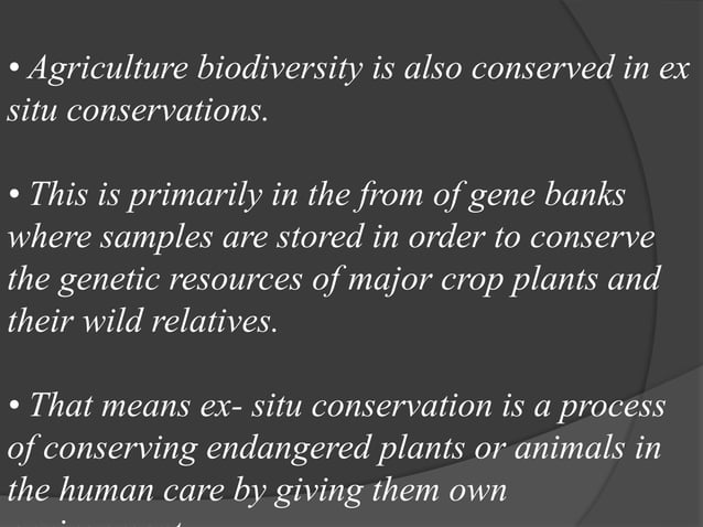 Presentation on Ex-Situ Conservation.pptx