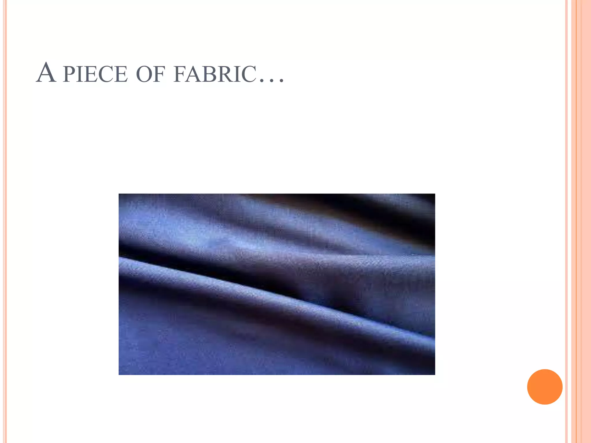 Presentation on fabric | PPTX