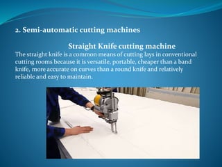 Presentation on fabric cutting | PPTX