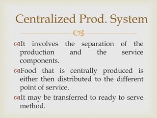Presentation on F & B (Food & Beverage) | PPTX