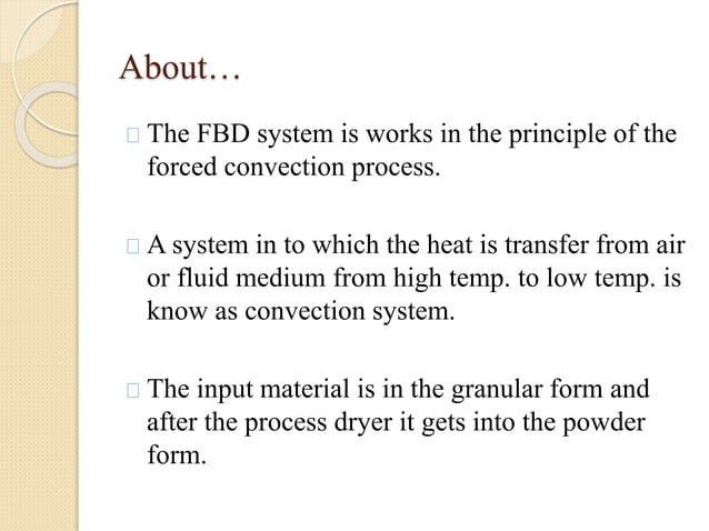 Presentation on FBD filter bags | PPTX