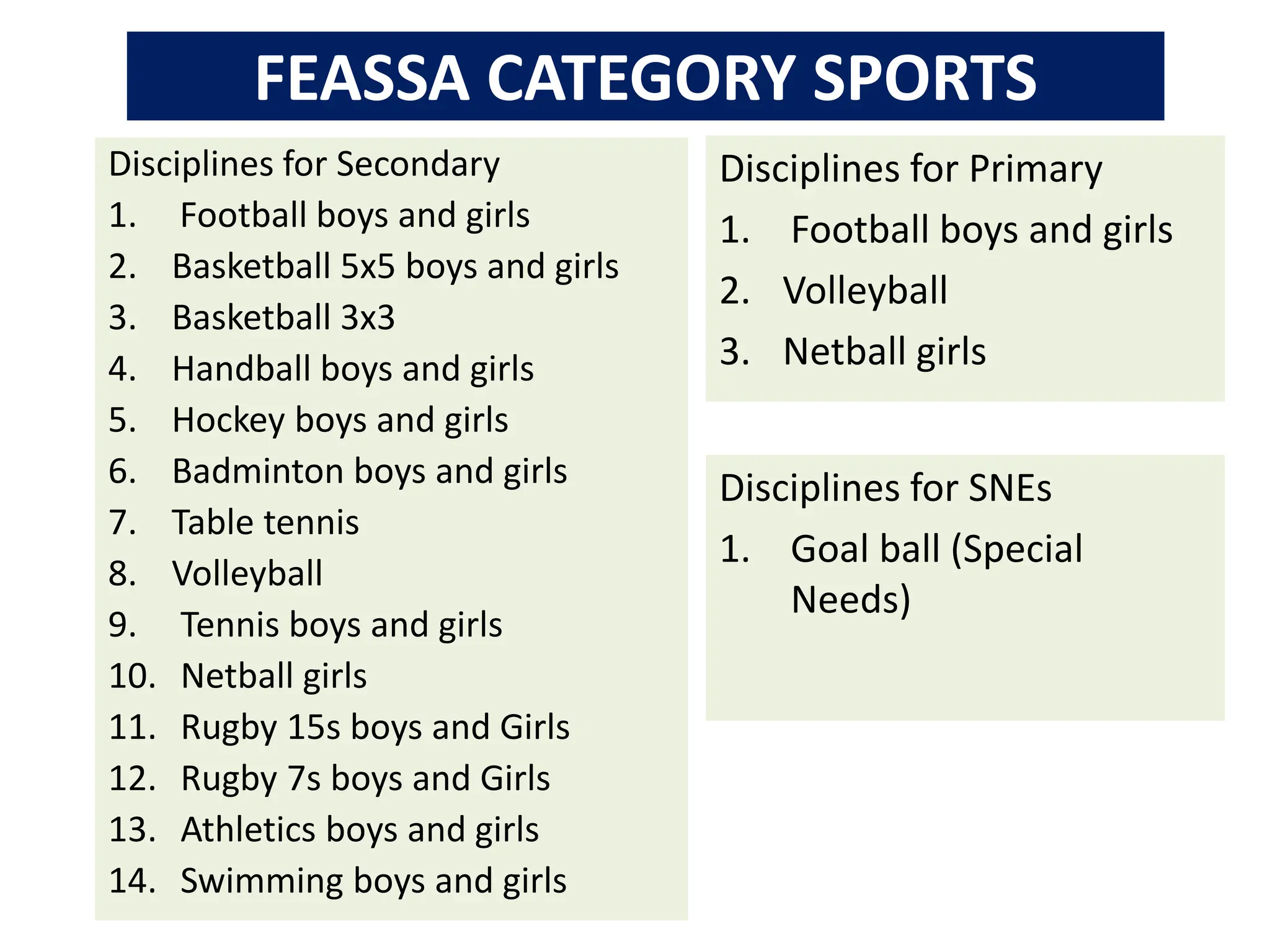 PRESENTATION ON FEASSA GAMES 2024. Feder | PPTX