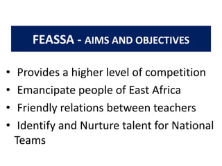 PRESENTATION ON FEASSA GAMES 2024. Feder | PPTX