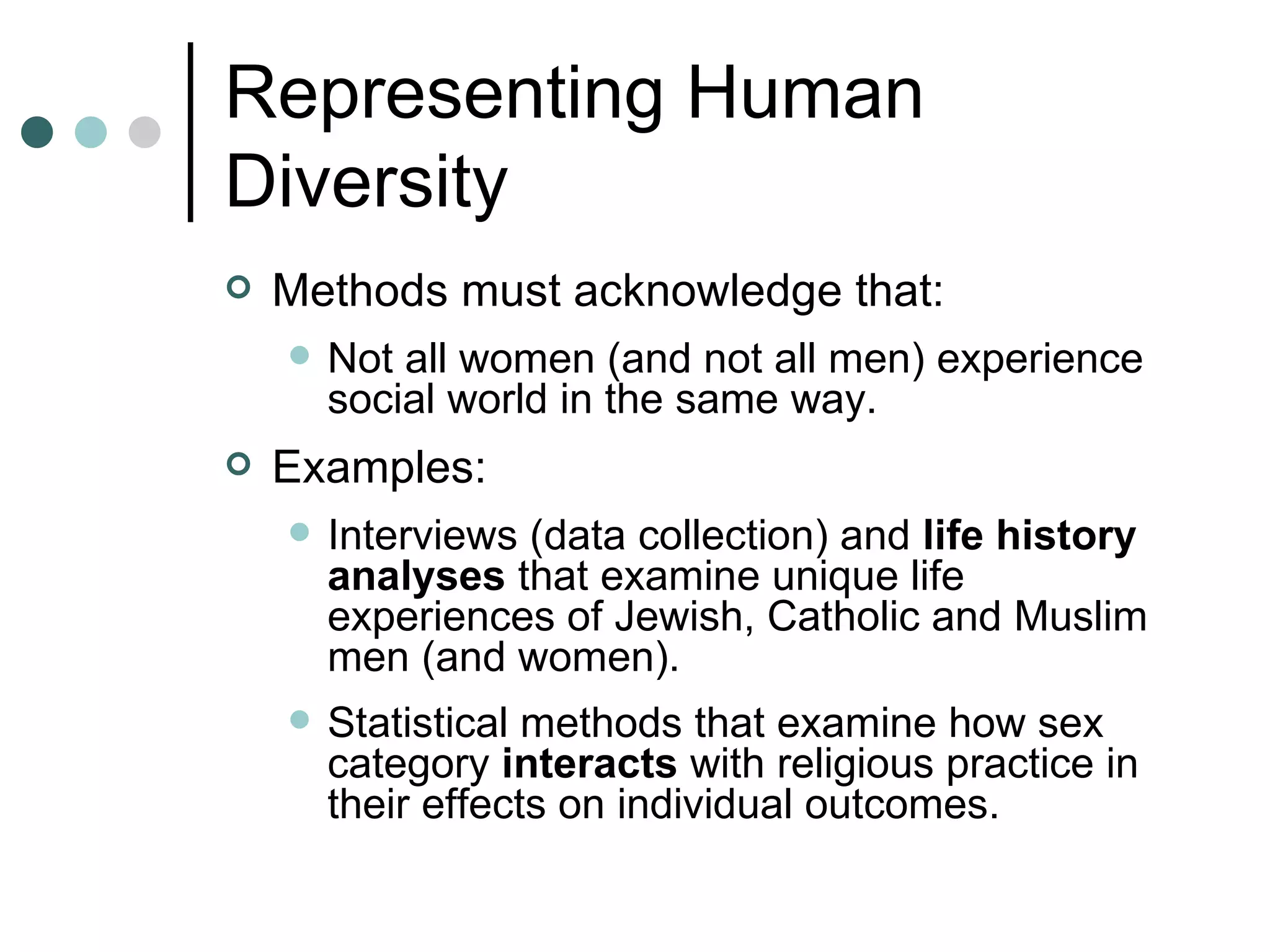 Presentation on feminist methods of research | PPT