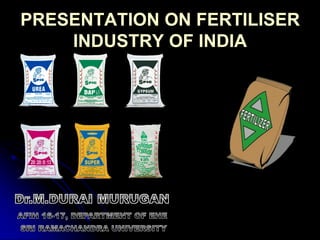 Presentation on fertilizer industry | PDF