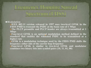 Presentation on fhss | PPT