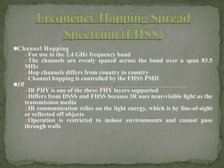 Presentation on fhss | PPT