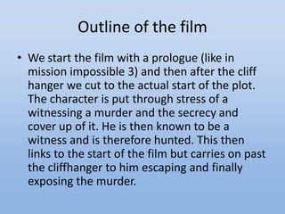 Presentation on film opening | PPTX