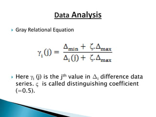Supplier Selection : Gray Relational Analysis | PPTX