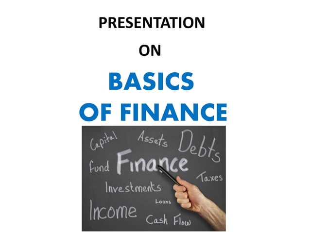 basics of finance | PPTX