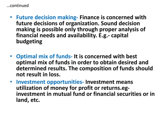 basics of finance | PPTX