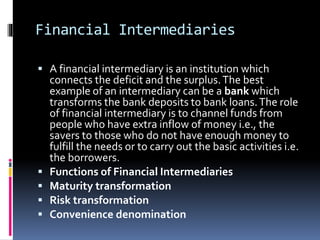 Presentation on financial services | PPTX