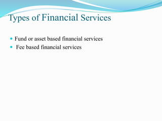 Presentation on financial services | PPT