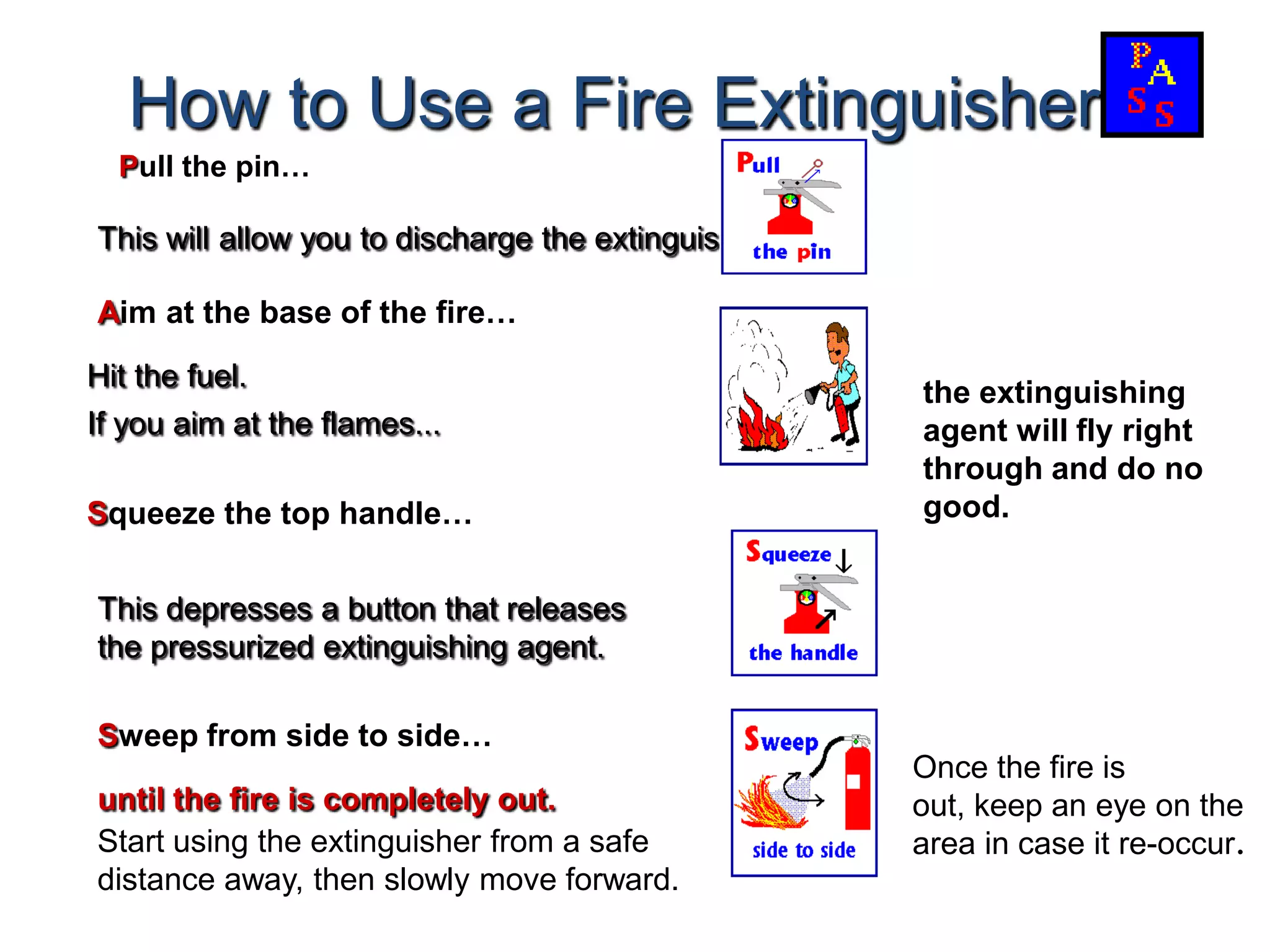 Presentation on fire extinguisher | PPTX