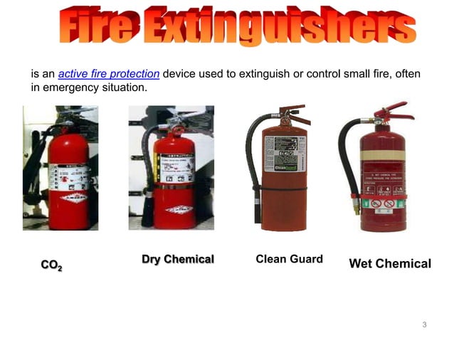 Presentation on fire extinguisher | PPTX