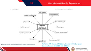 Presentation on flash sintering by Kumar Sanket 519cr1011 | PPTX
