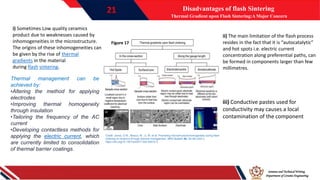 Presentation on flash sintering by Kumar Sanket 519cr1011 | PPTX