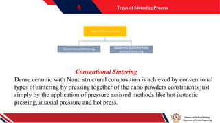 Presentation on flash sintering by Kumar Sanket 519cr1011 | PPTX