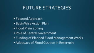Presentation on flood disaster management | PPTX