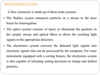 Presentation on flow cytometry1 | PPTX