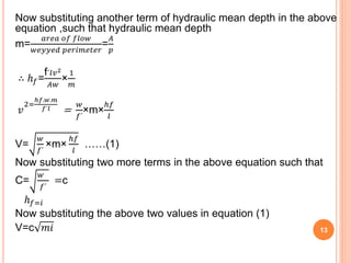 Presentation on flow through simple pipes and flow through compound ...