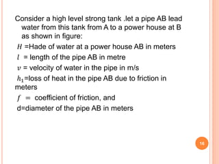 Presentation on flow through simple pipes and flow through compound ...